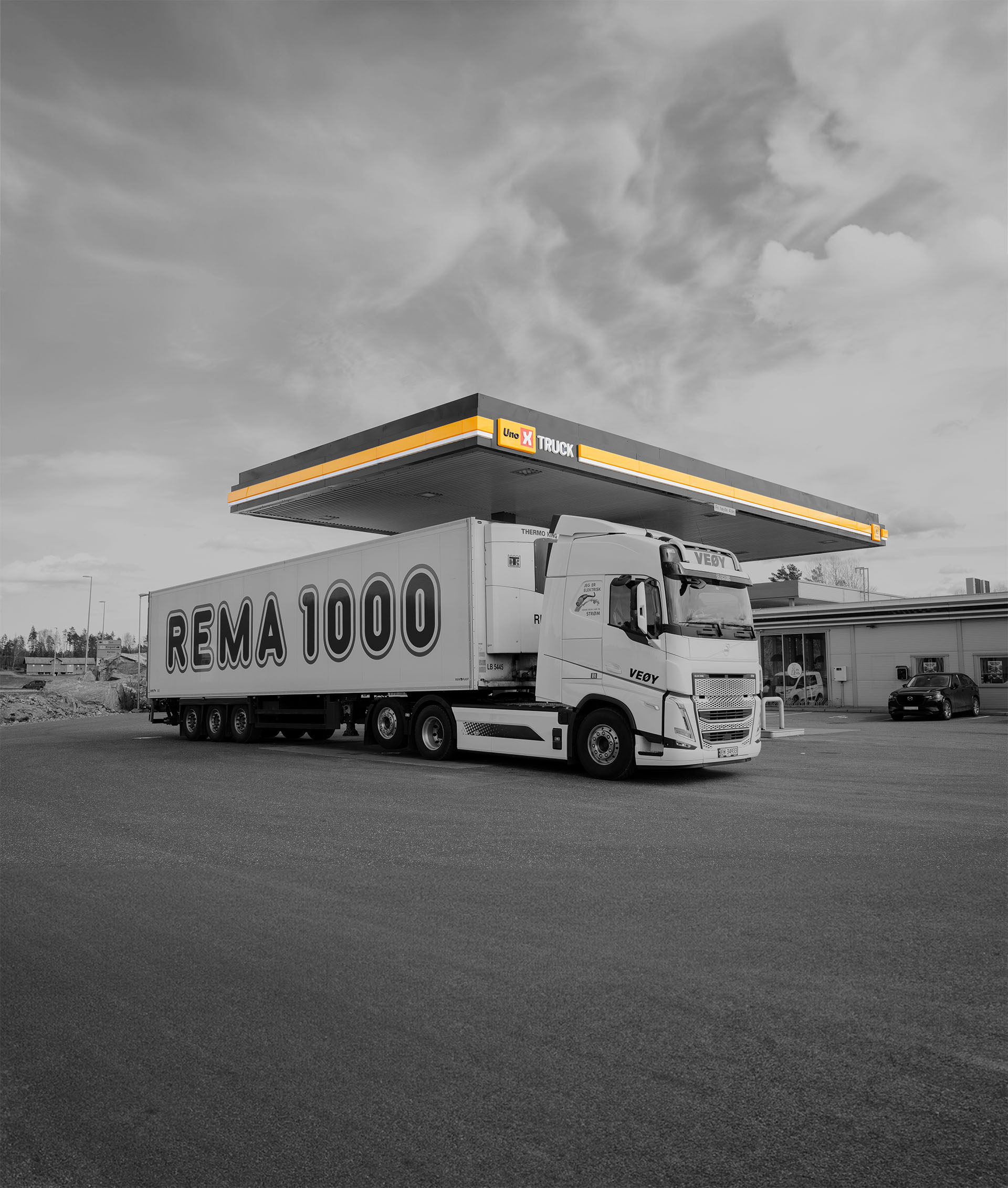 Effektiv mobilitet helt frem med Uno-X Truck